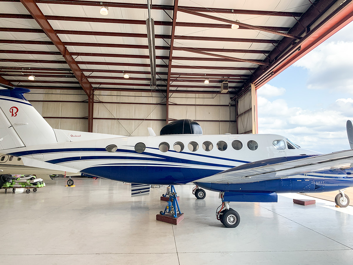 Avcon Industries, Inc. Receives FAA Approval for King Air Wing-Mounted Hard Points and SAT COM ...
