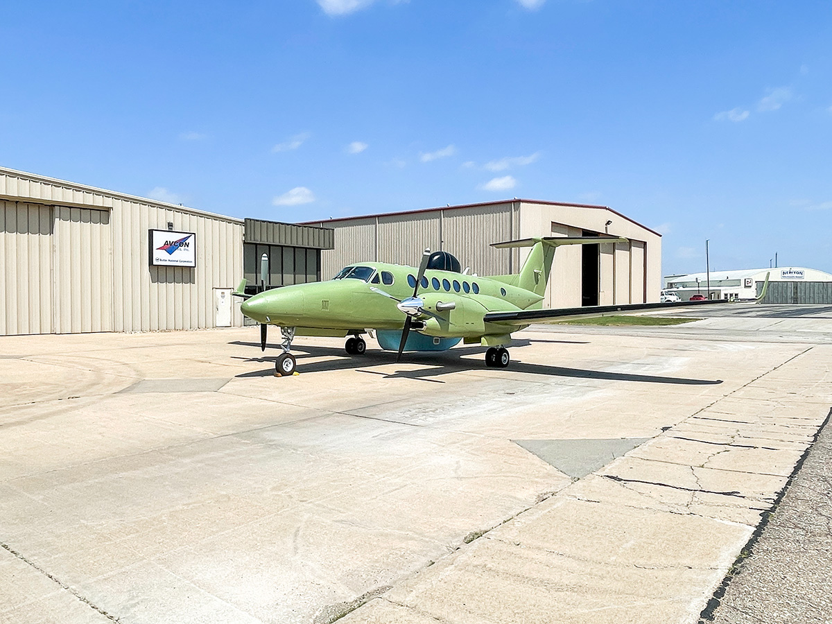 Avcon Industries, Inc. Receives FAA Approval for King Air Wing-Mounted Hard Points and SAT COM ...